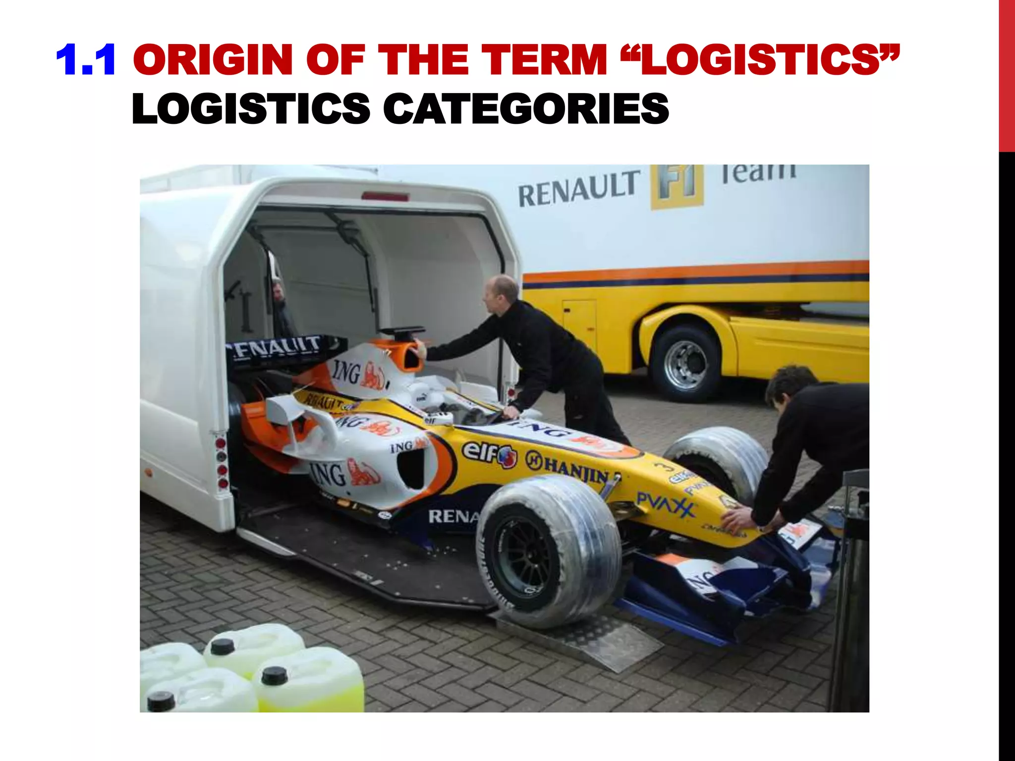 01 Logistics - Introduction and classification of logistics.pptx