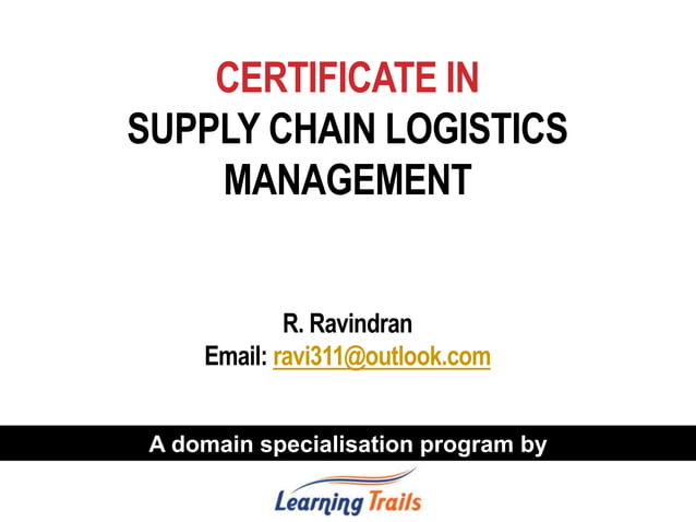 01 Logistics - Introduction and classification of logistics.pptx