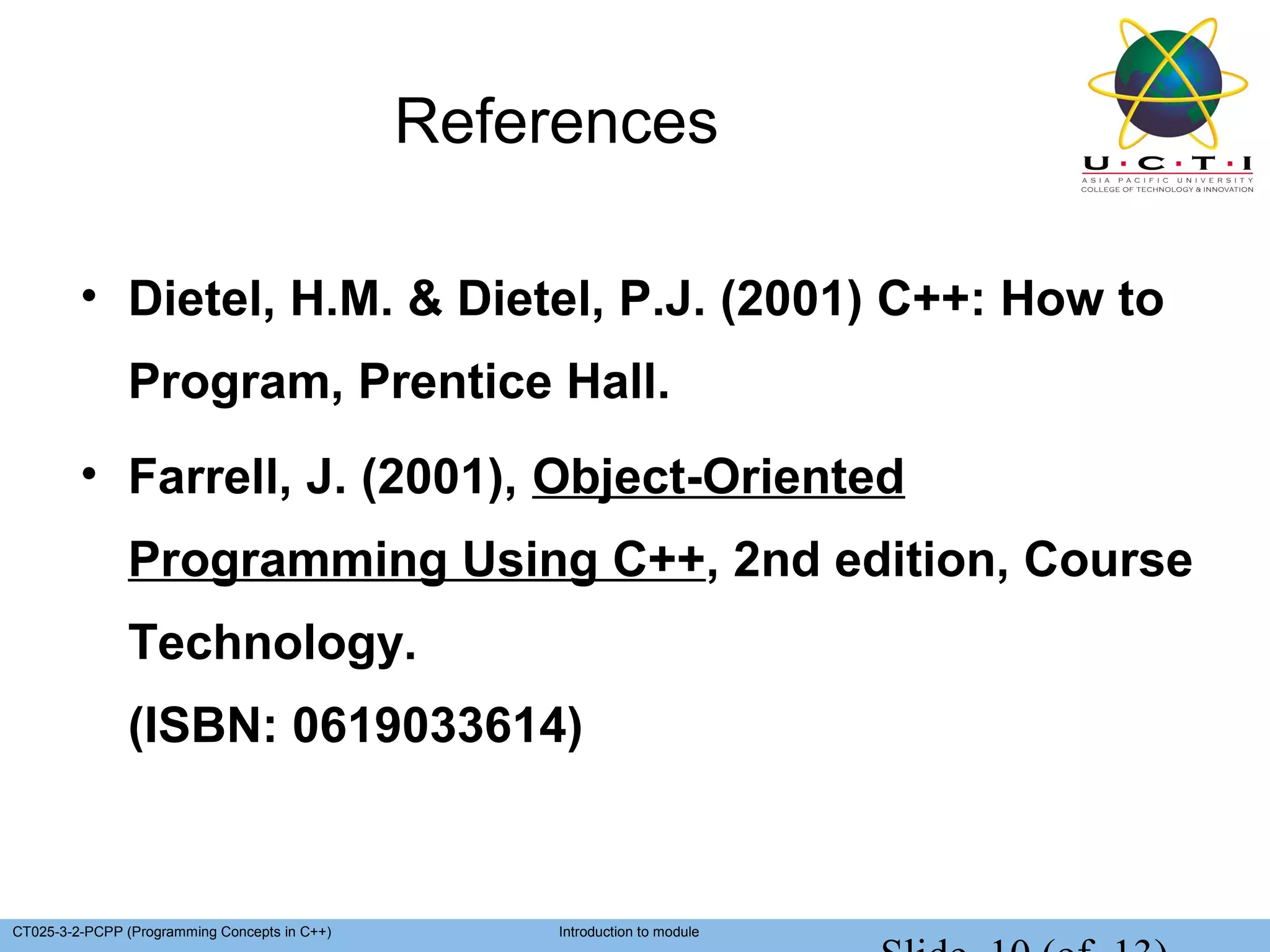 01 introduction to_module | PPT