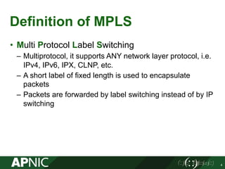 01 introduction to mpls | PPT