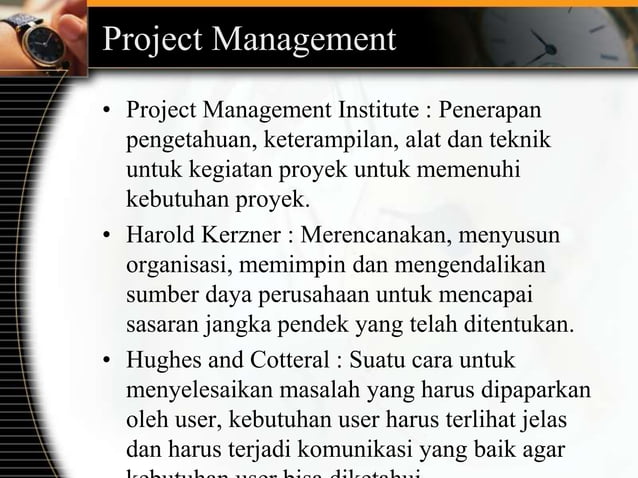 01 introduction to project management | PPTX