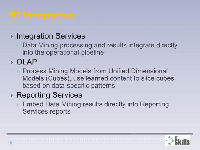 Introduction To Sql Server Data Mining | PPTX