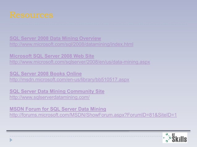 Introduction To Sql Server Data Mining | PPTX