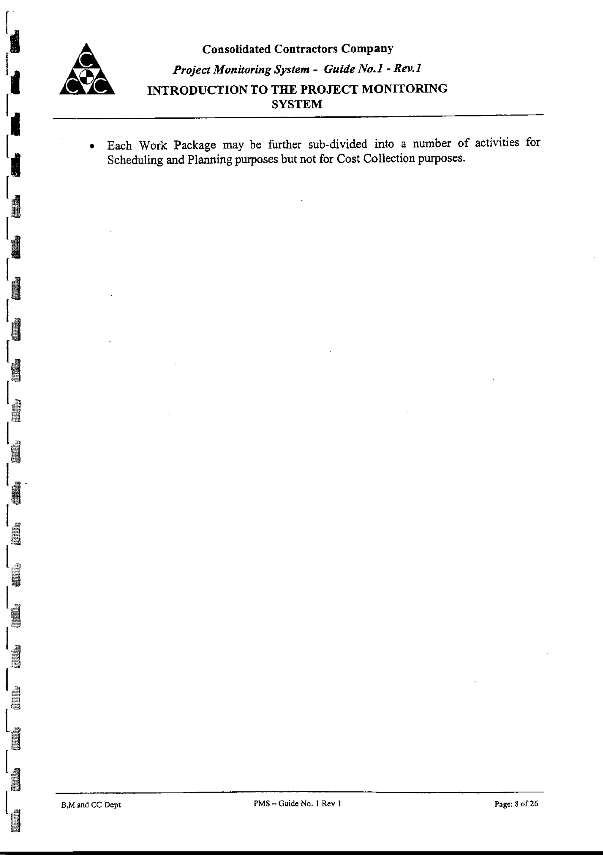 01 Introduction To The Project Monitoring System Pdf