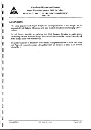 01 introduction to the project monitoring system | PDF | Free Download