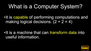 Introduction to Computer Science | PPTX