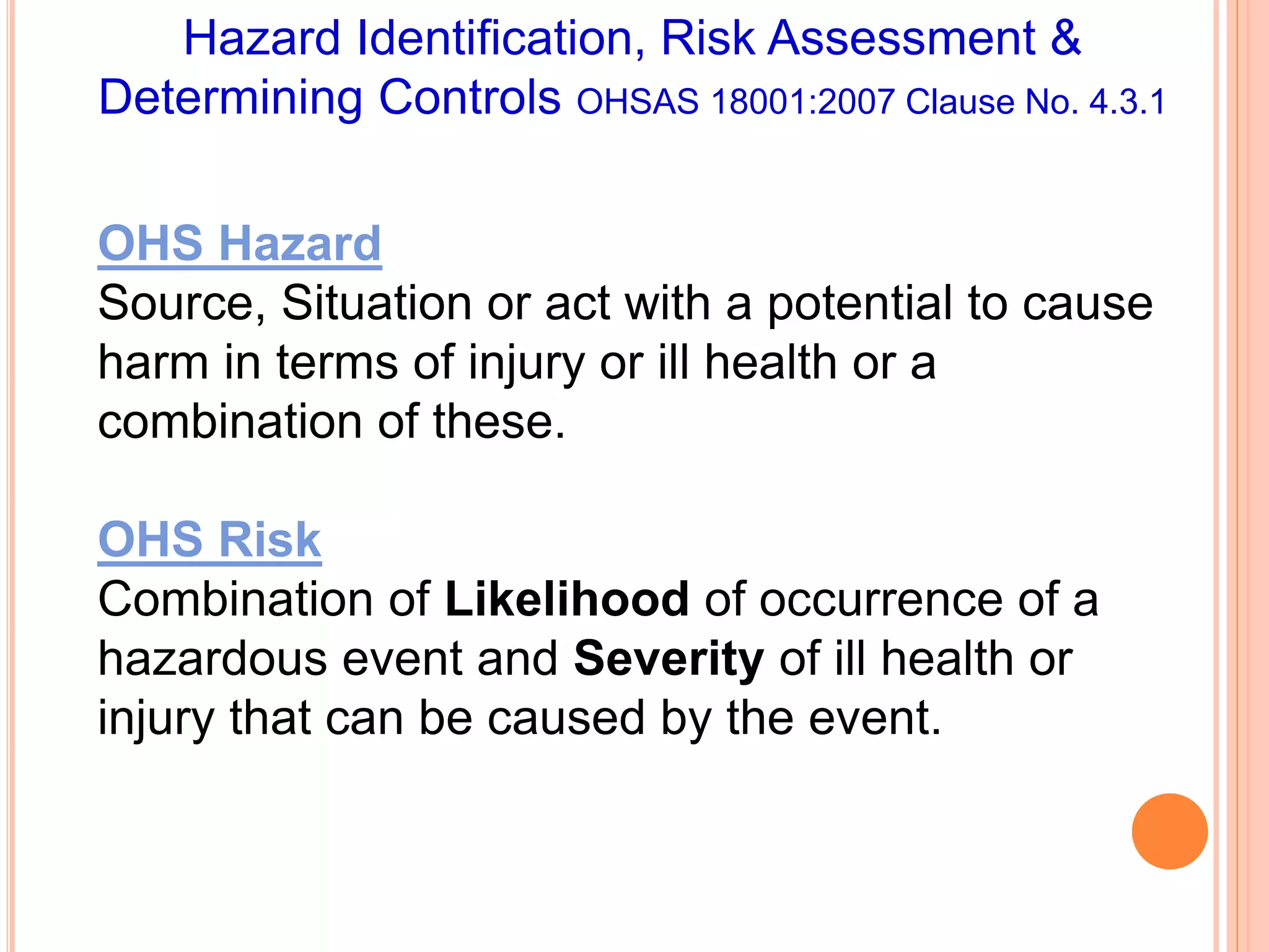 Introduction to HSE | PPTX