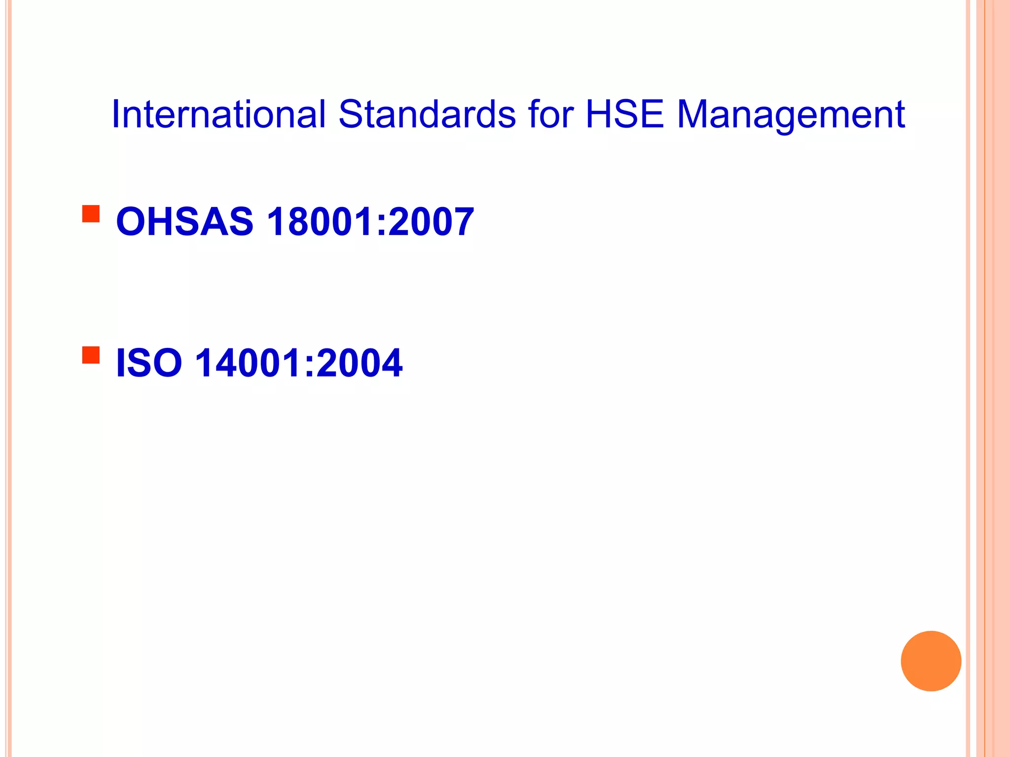 Introduction to HSE | PPTX