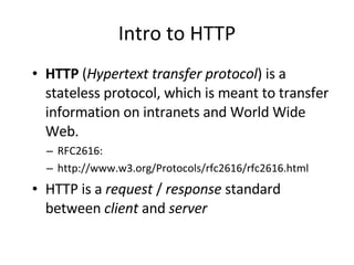Introduction to Basic Concepts in Web | PPT