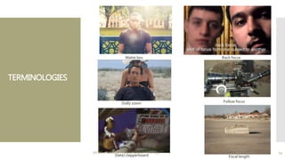 INTRO TO CINEMATOGRAPHY (Group1) | PPTX