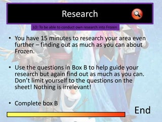 01 intro to frozen 12 d | PPT