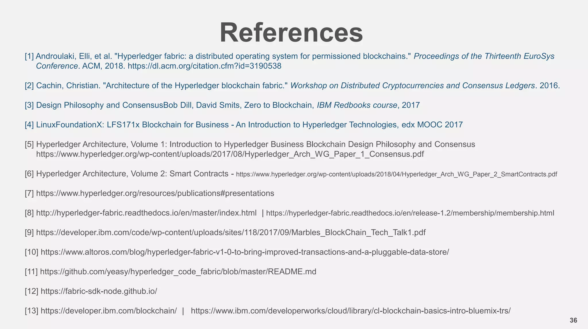 01 - Introduction to Hyperledger : A Blockchain Technology for Business | PDF