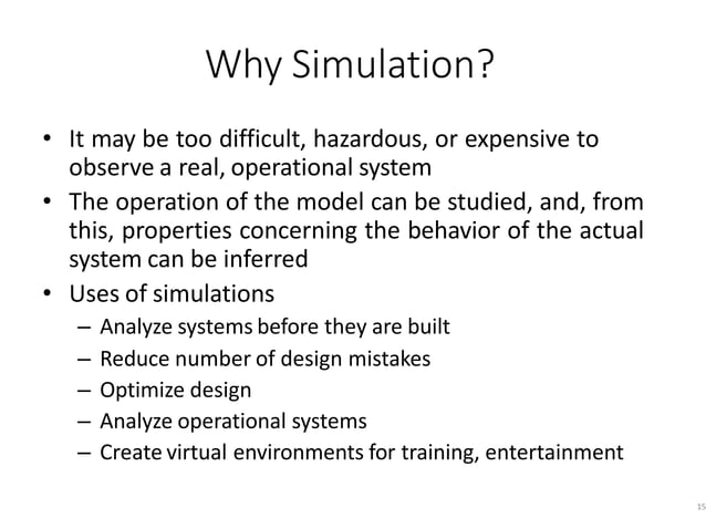 Simulation and modeling introduction.pptx | Physics | Science