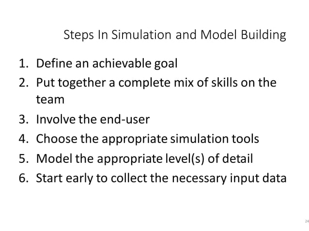 Simulation And Modeling Introductionpptx Physics Science