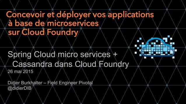 Concevoir et déployer vos applications a base de microservices sur ...