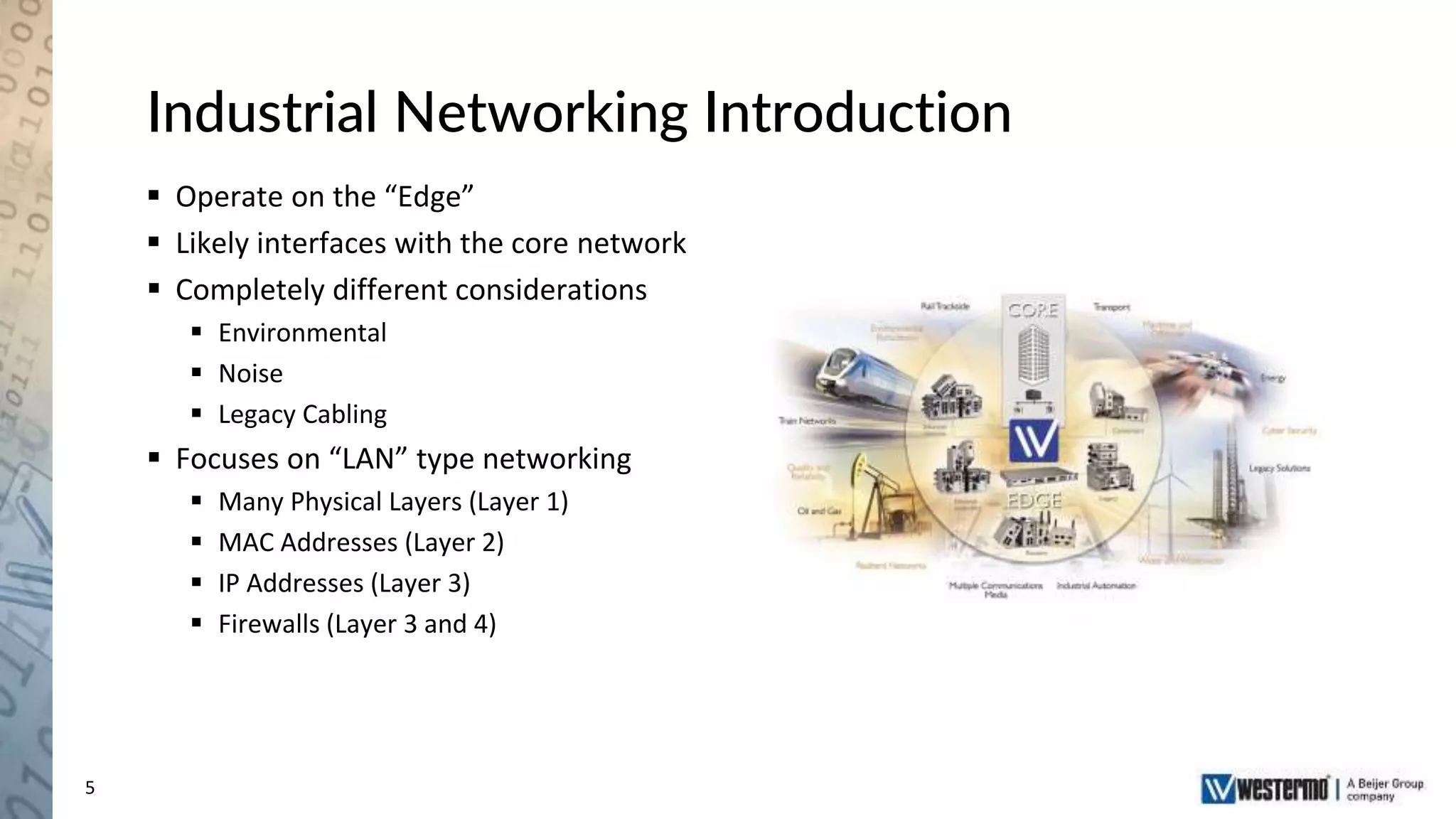 The Basics of Industrial Ethernet Communications | PPTX
