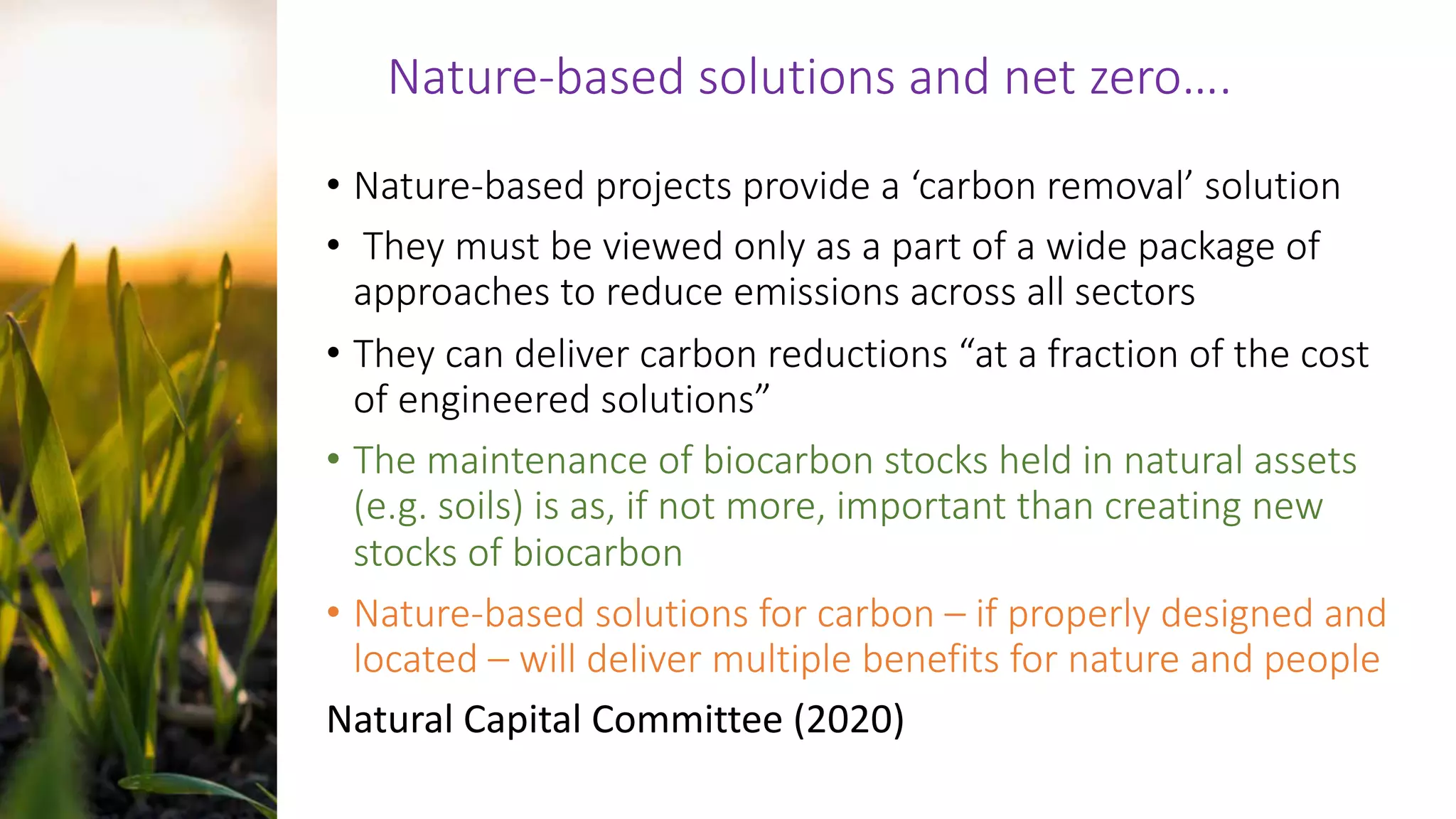 Nature-based Approaches | PPT