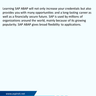How to Become an SAP ABAP Developer? Career Scope, Salary, Skills ...