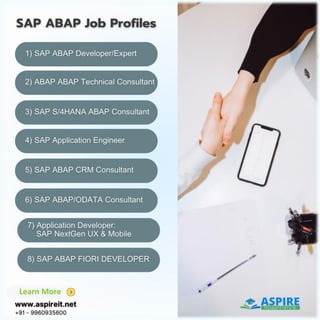 How to Become an SAP ABAP Developer? Career Scope, Salary, Skills, Future Trends! | PDF | Free ...
