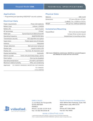 01 keypad specification sheet | PDF | Operating Systems | Computer ...