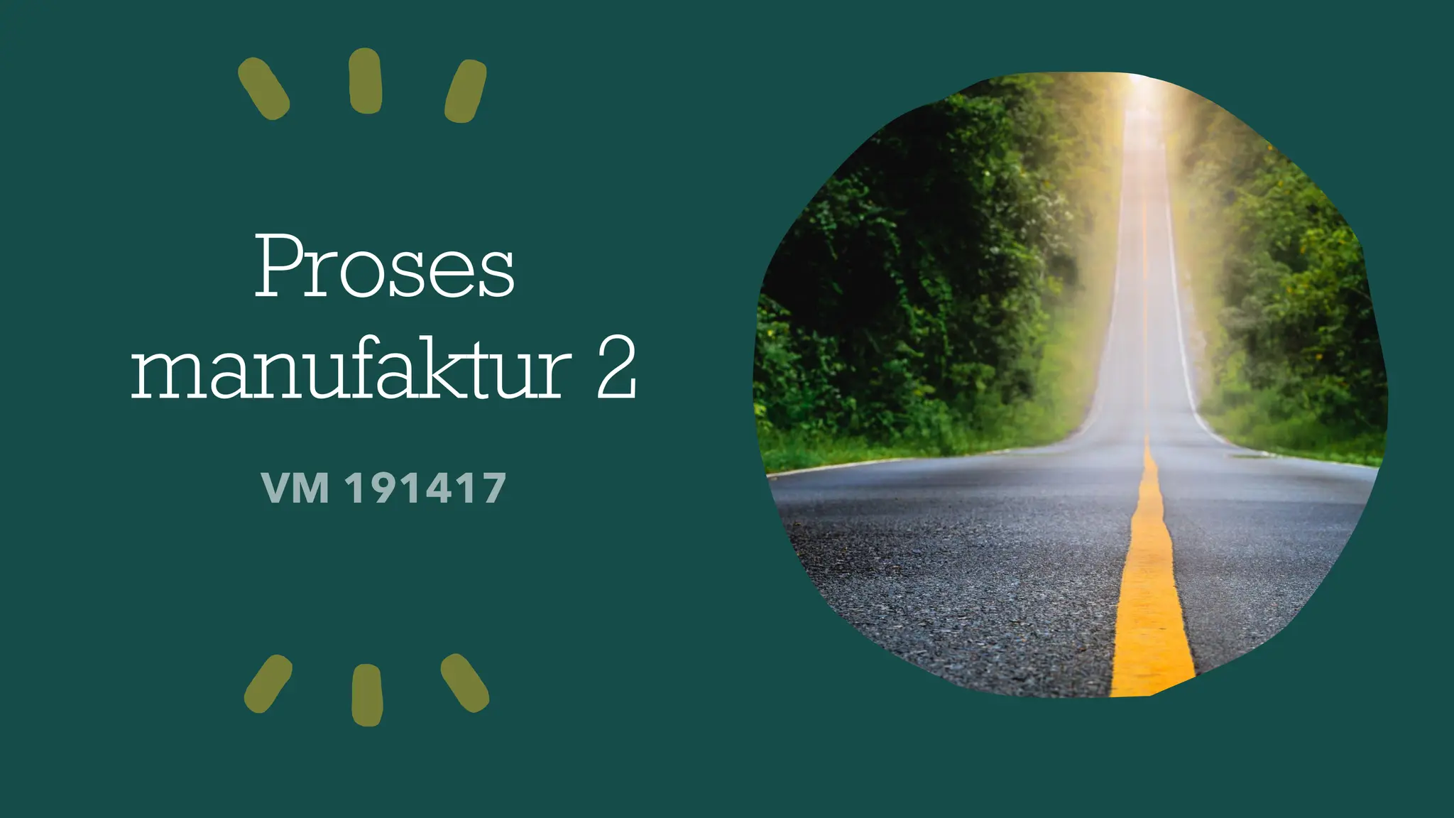 Pendahuluan Proses Manufaktur Pembelajaran | PPT