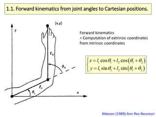 Computational Motor Control: Kinematics & Dynamics (JAIST summer course) | PPT