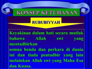 Konsep Ketuhanan | PPT