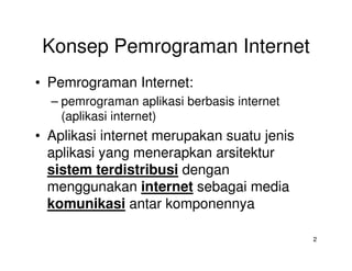 01konseppemrogramaninternet | PPT