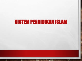 KONSEP PENDIDIKAN ISLAM DI NEGARA MALAYSIA | PPT
