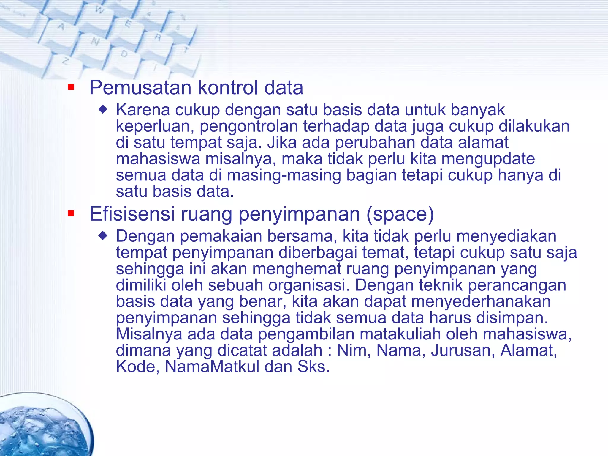 01 konsepsistembasisdata | PPT