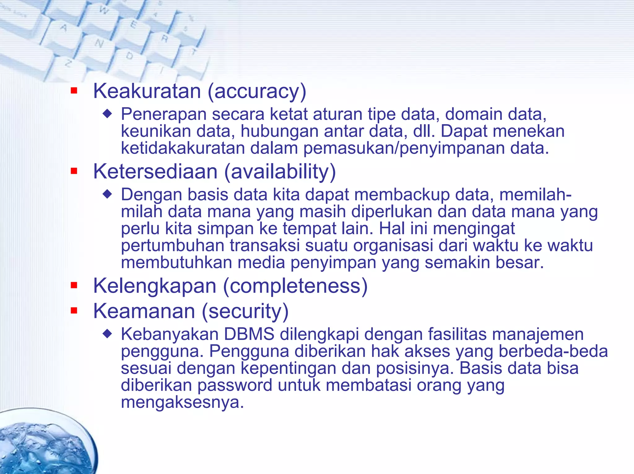 01 konsepsistembasisdata | PPT