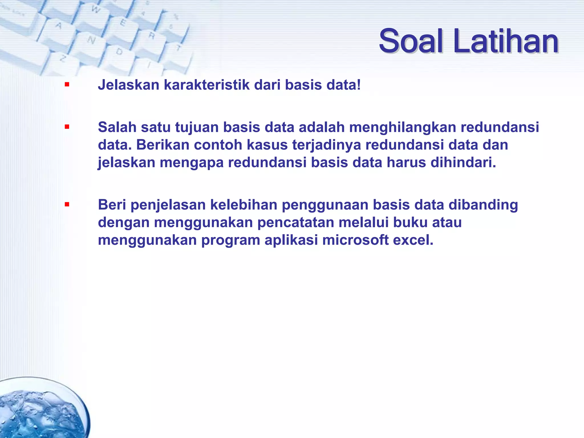 01 konsepsistembasisdata | PPT