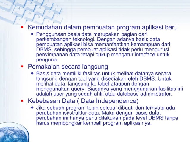 01 konsepsistembasisdata | PPT