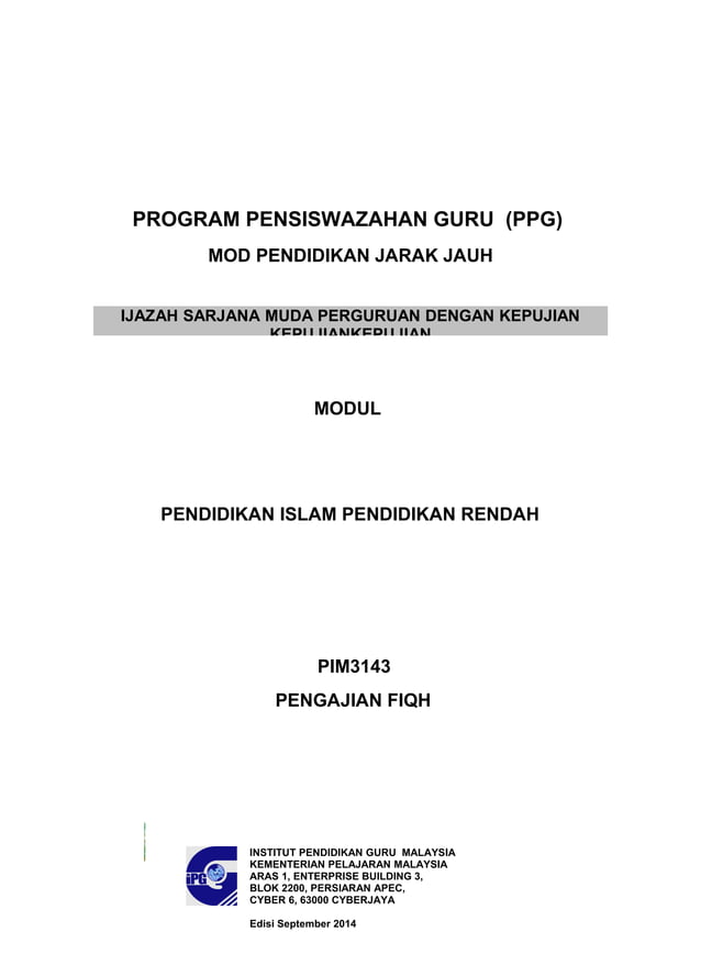 01 kulit modul_ppg | DOC | Education