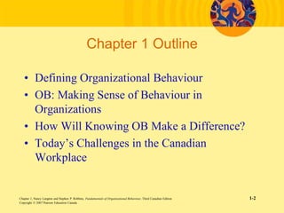 Introduction of Organizational Behavior | PDF