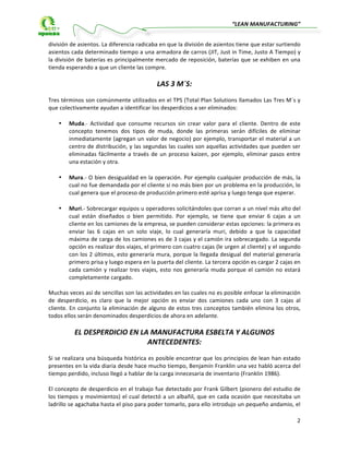 01 lean manufacturing | PDF