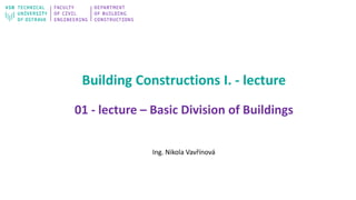 Basic division of buildings | PPT