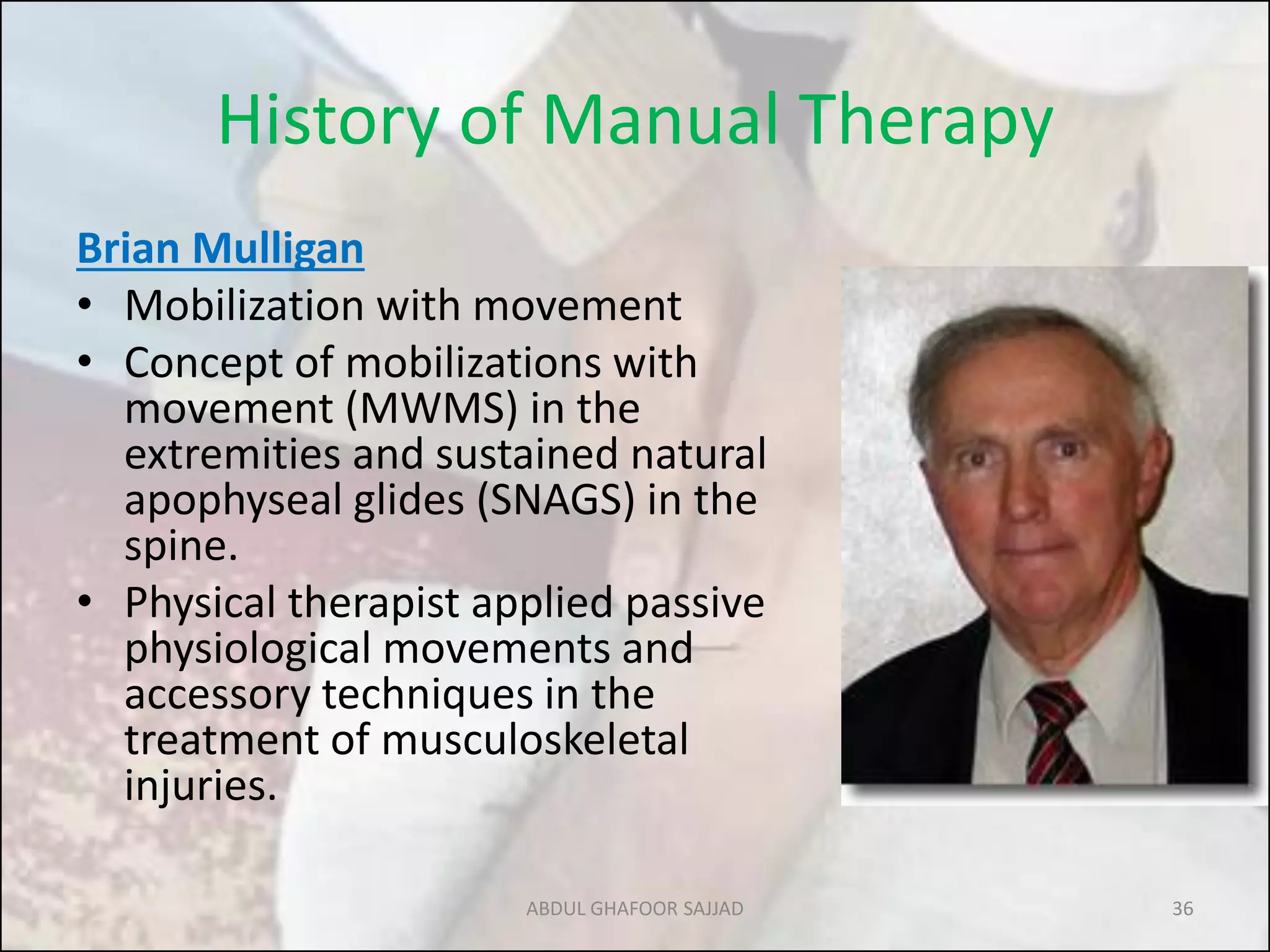 01 lecture mt 9-s-15 'defination & history of ompt' by abdul ghafoor ...