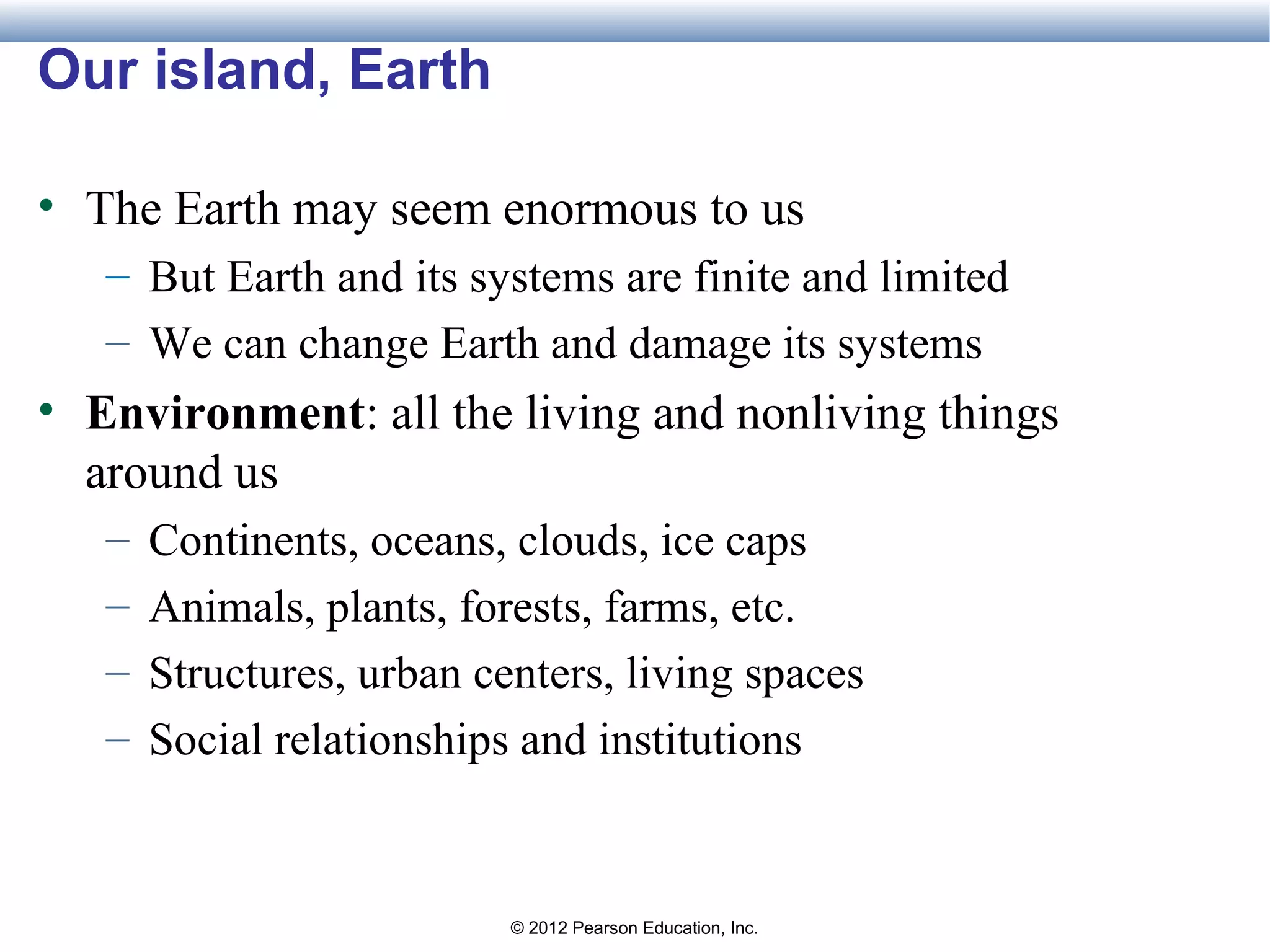 Essential Environment 4e Chapter 1 PowerPoints | PPT