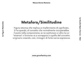 Marco Goran Romano — Disegnare il Futuro — #2 Le figure retoriche | PPT