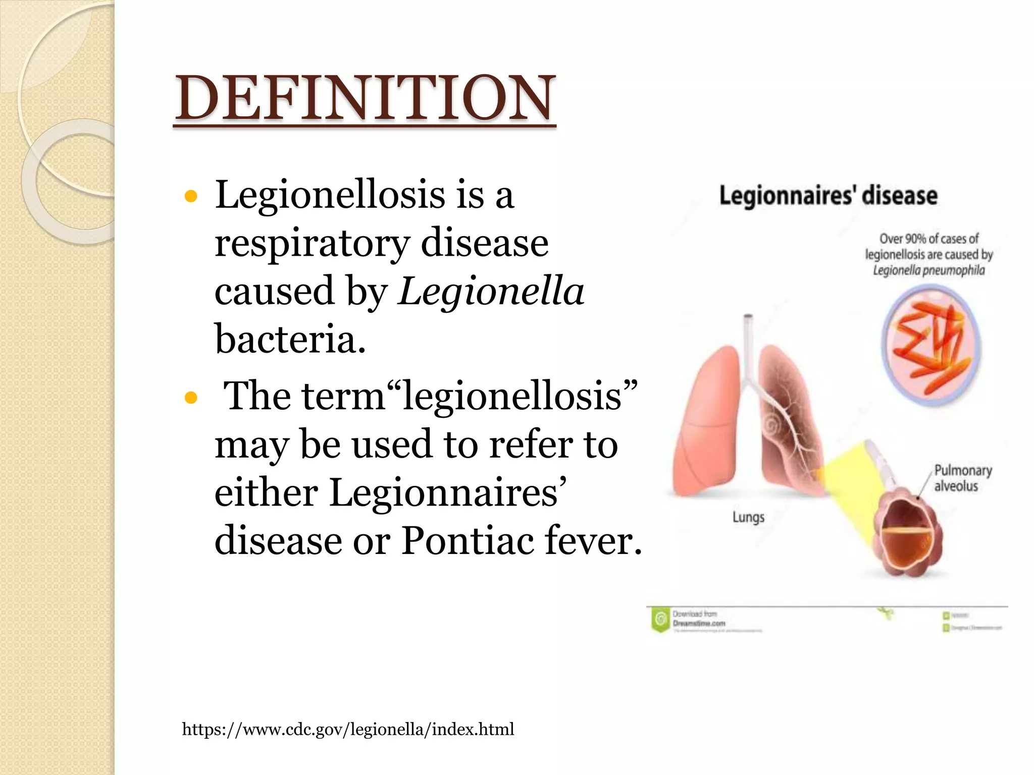 Legionellosis | PPTX | Infectious Diseases | Diseases and Conditions