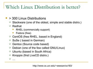 01 linux basics | PPT