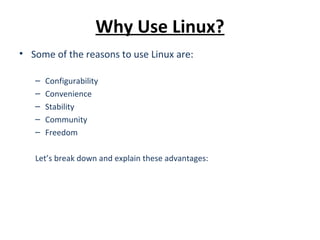 01 linux history overview | PPT