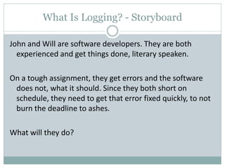 Developer Fundamentals - Logging | PDF | Programming Languages | Computing