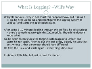 Developer Fundamentals - Logging | PDF