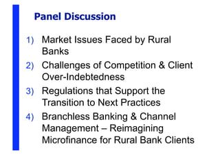 Trends and Challenges in Microfinance | PPT
