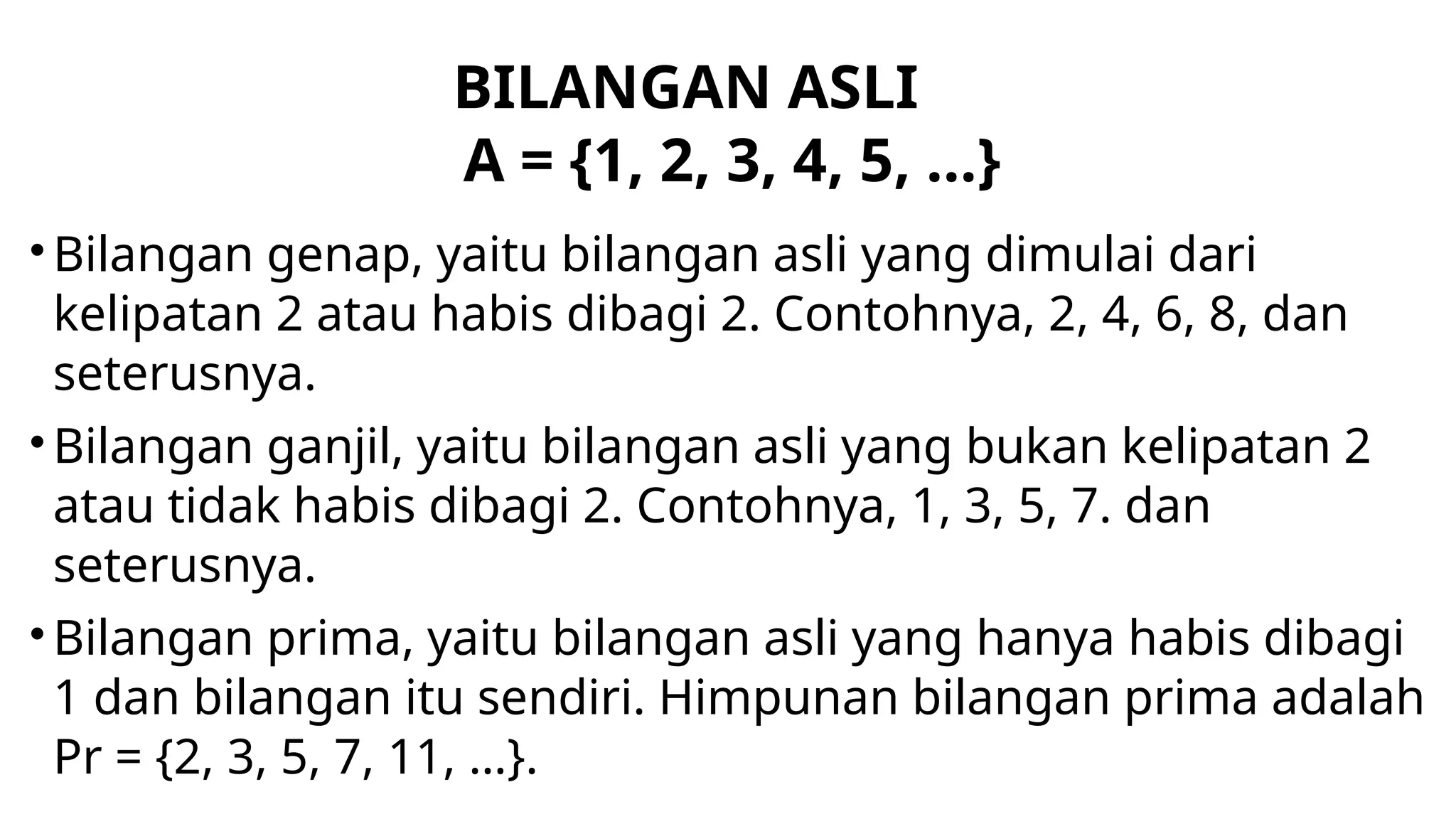 MATEMATIKA DASAR Macam Macam Bilangan Matematika.pptx
