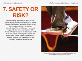 Management and Leadership | PPT