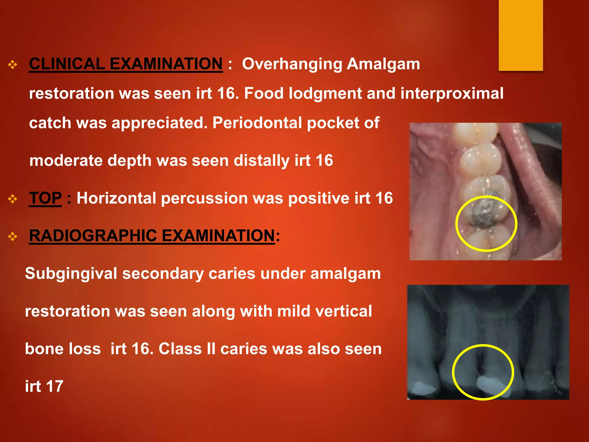 01 MANAGEMENT subgingival caries.pptx