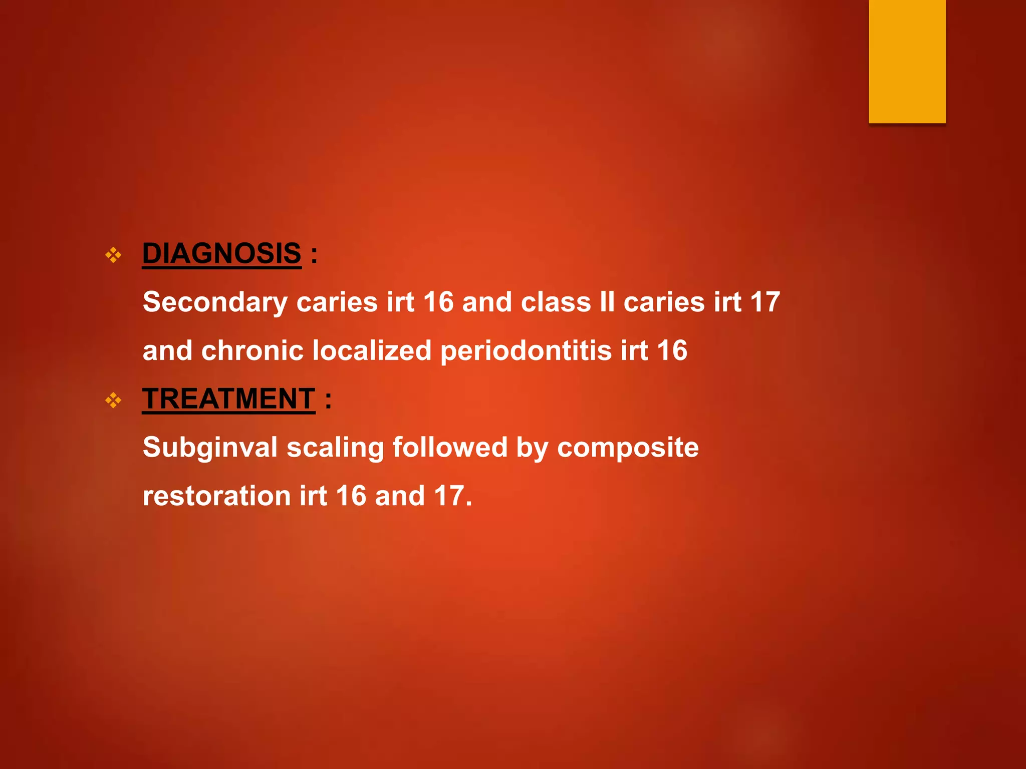 01 MANAGEMENT subgingival caries.pptx